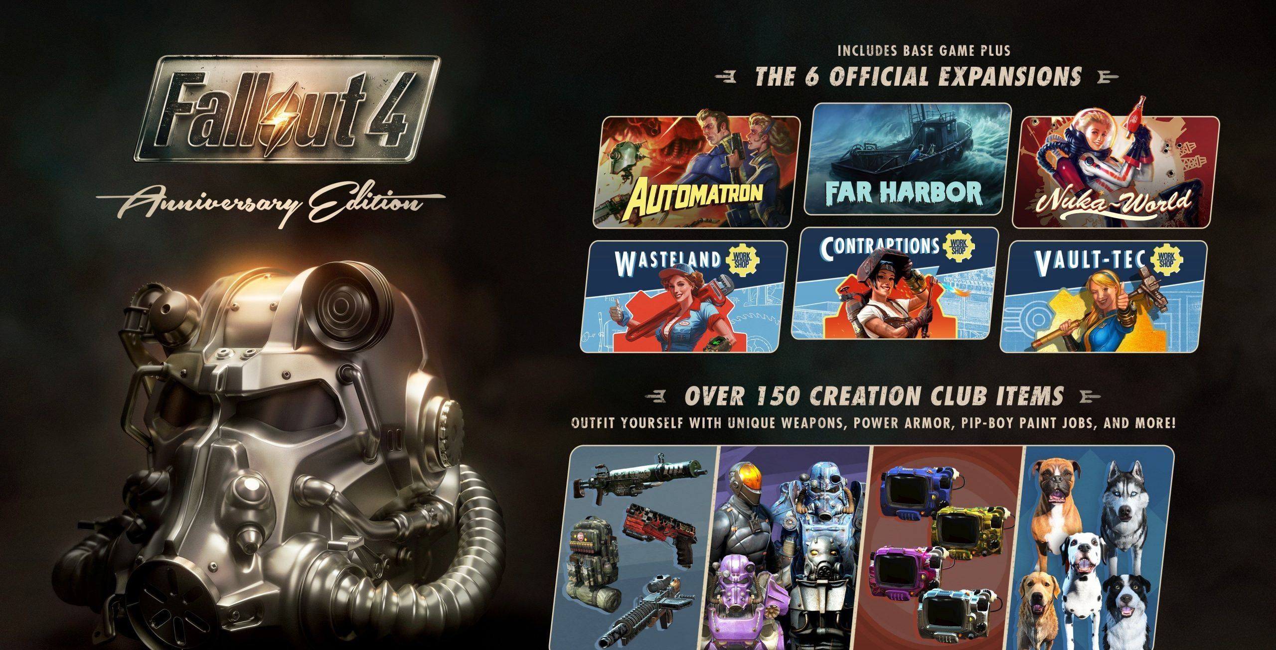 Fallout 4: Anniversary Edition Platforms and more | Augustman SG