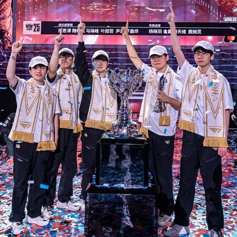 Faker's T1 wins 2025 League of Legends World Championship