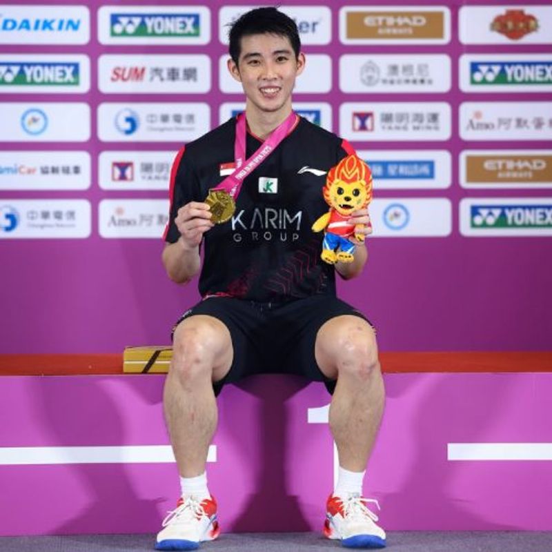 The ranking of Thai shuttler Kunlavut Vitidsarn | Augustman SG