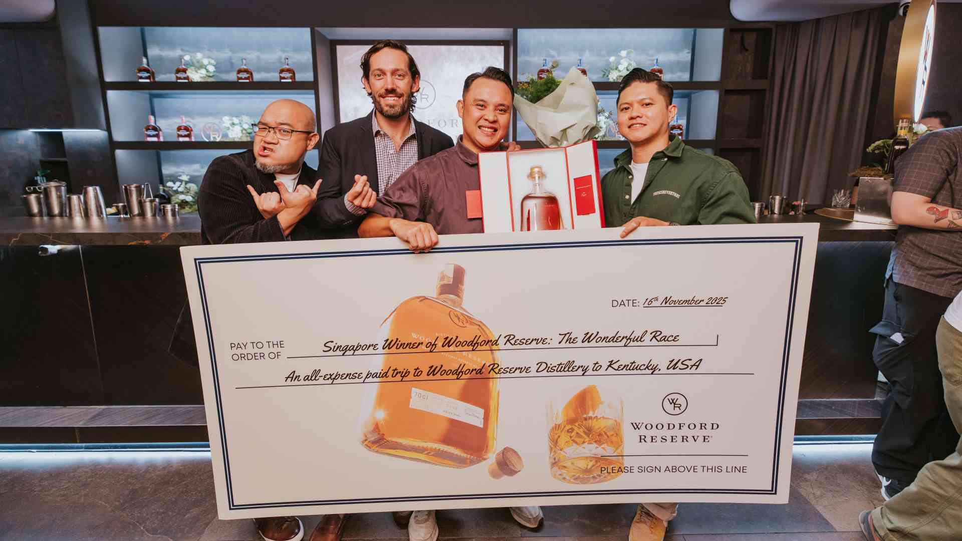 Bar Somma's Mel John Chavez Crowned Champion of Woodford Reserve’s The Wonderful Race 2025 ...