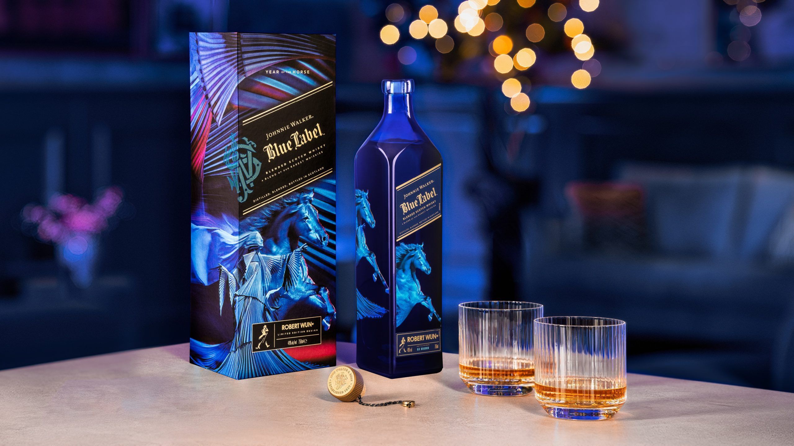 Johnnie Walker x Robert Wun Blue Label To Debut In Singapore