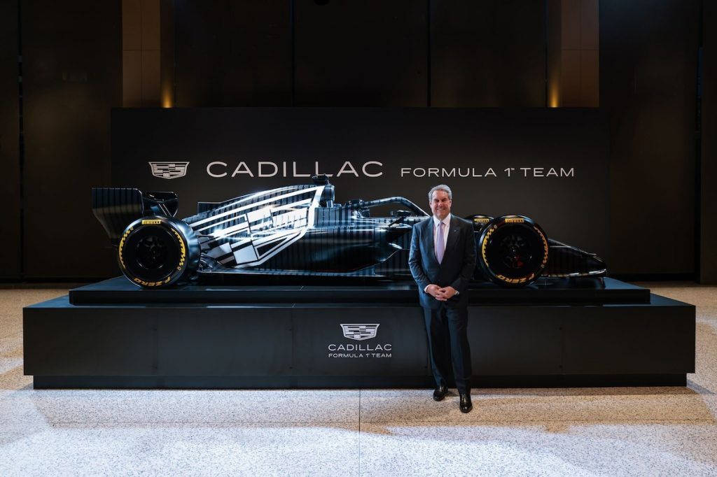 Cadillac F1 team unveils first testing livery for 2026