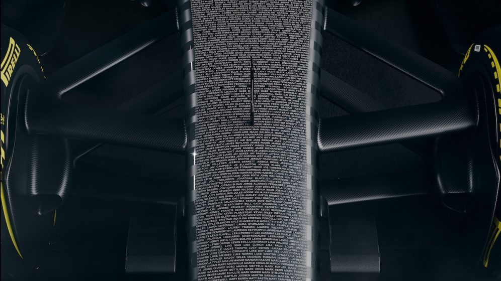 Cadillac F1 team unveils first testing livery for 2026