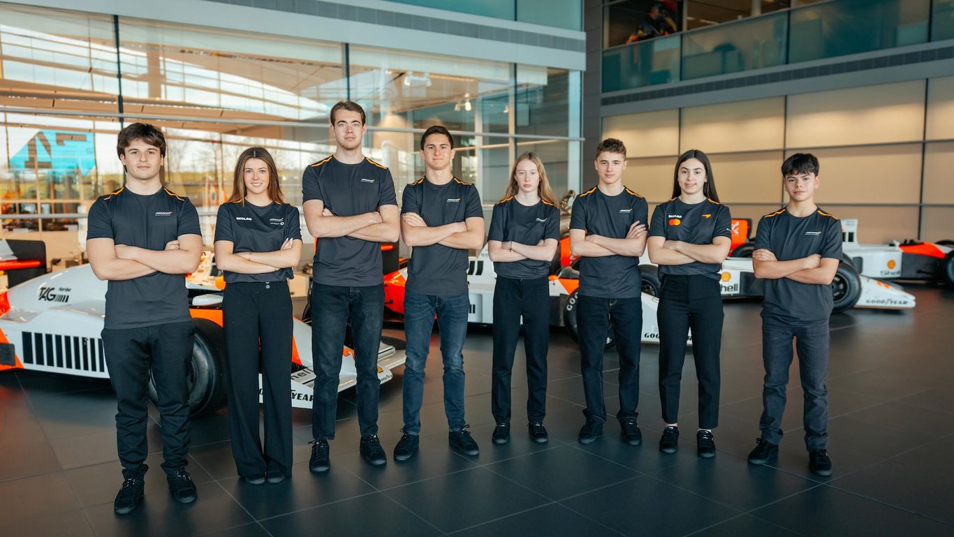 McLaren unveils Driver Development Programme roster for 2026
