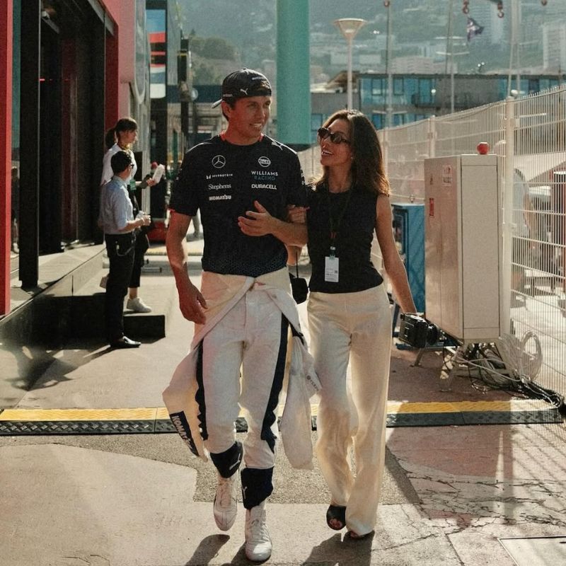 Alex Albon And Lily Muni He Relationship Timeline | Augustman SG