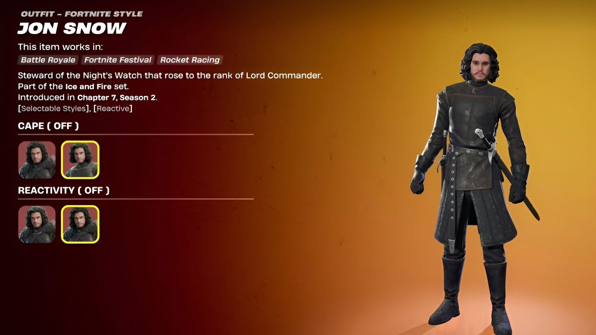 A look at Game of Thrones x Fortnite content | Augustman SG