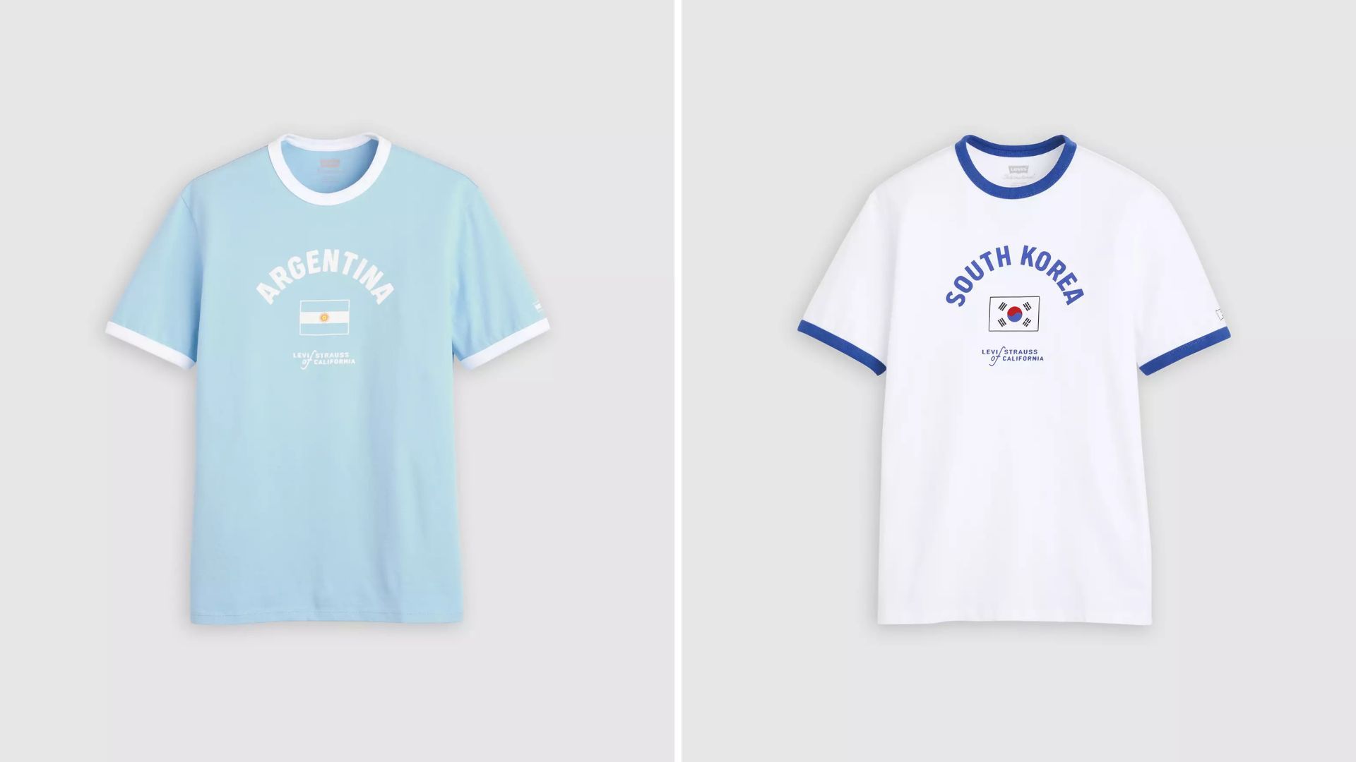 Levi’s Ringer T-Shirt Collection for 2026 FIFA World Cup