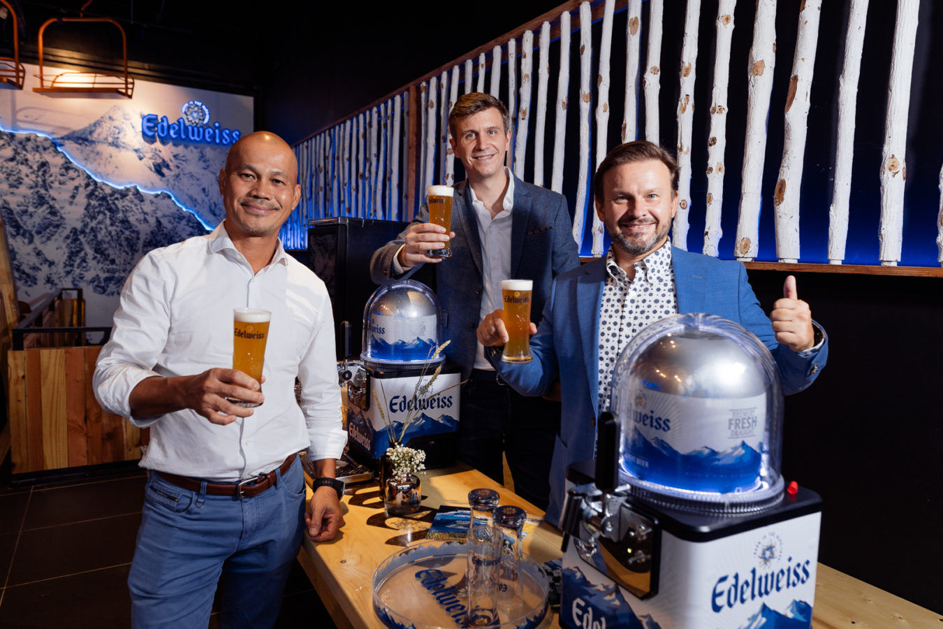 Enjoy Edelweiss Wheat Beer At The Alps Bar In Genting Highlands