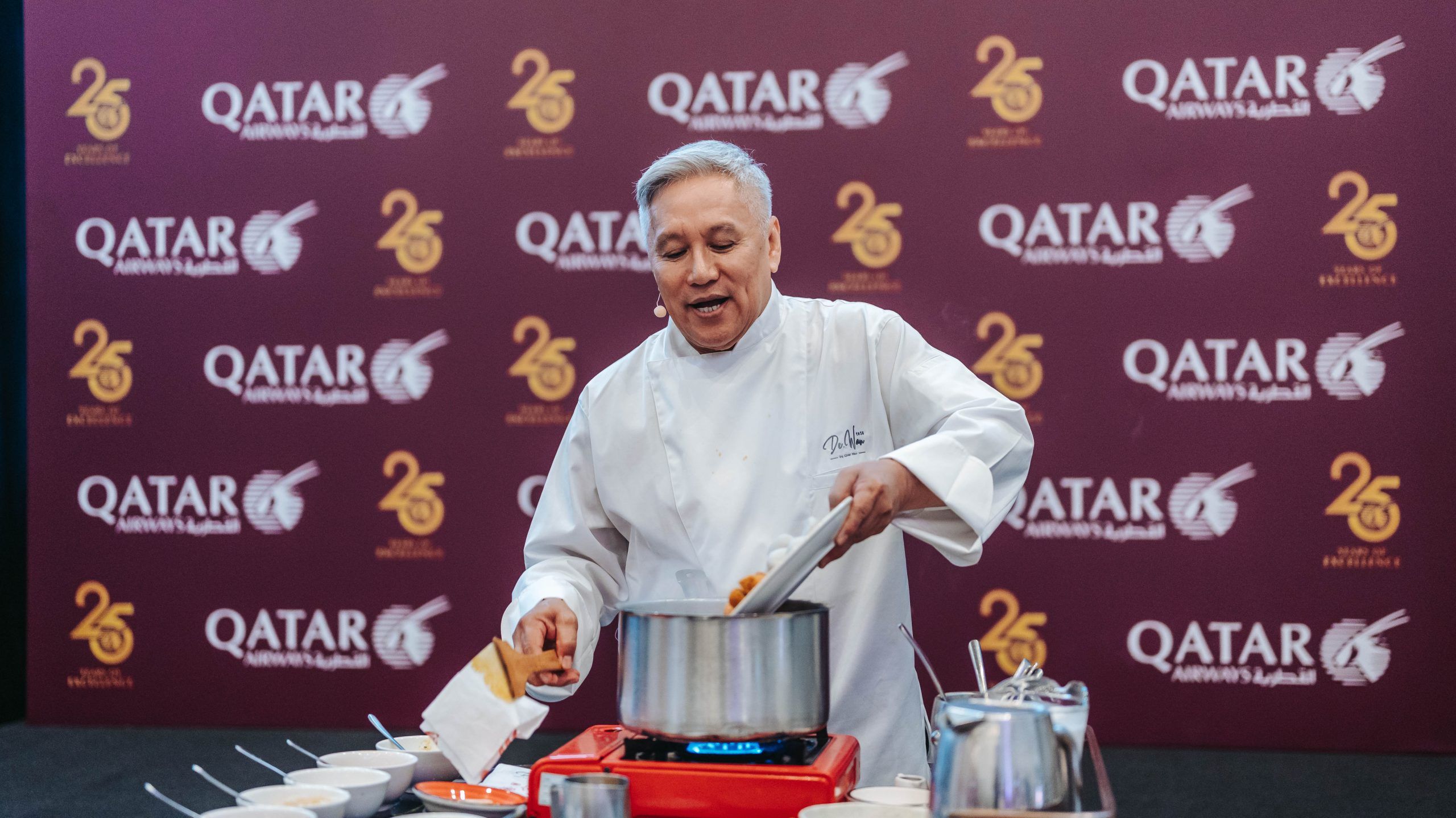 Chef Wan And Qatar Airways Team Up On A New Business Class Menu