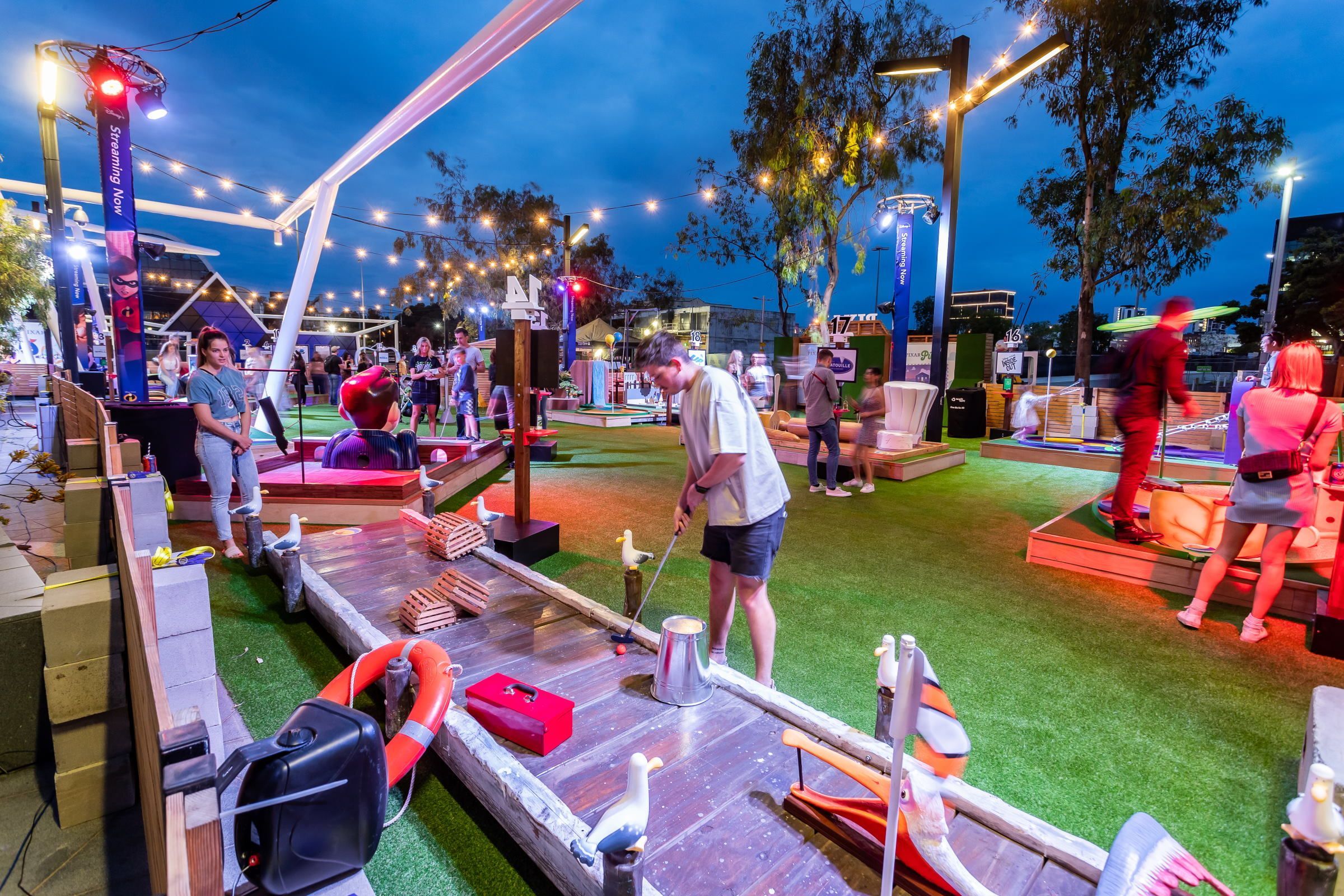 Pixar Putt, A Pop-Up Mini-Golf Course, Opens In Singapore This August