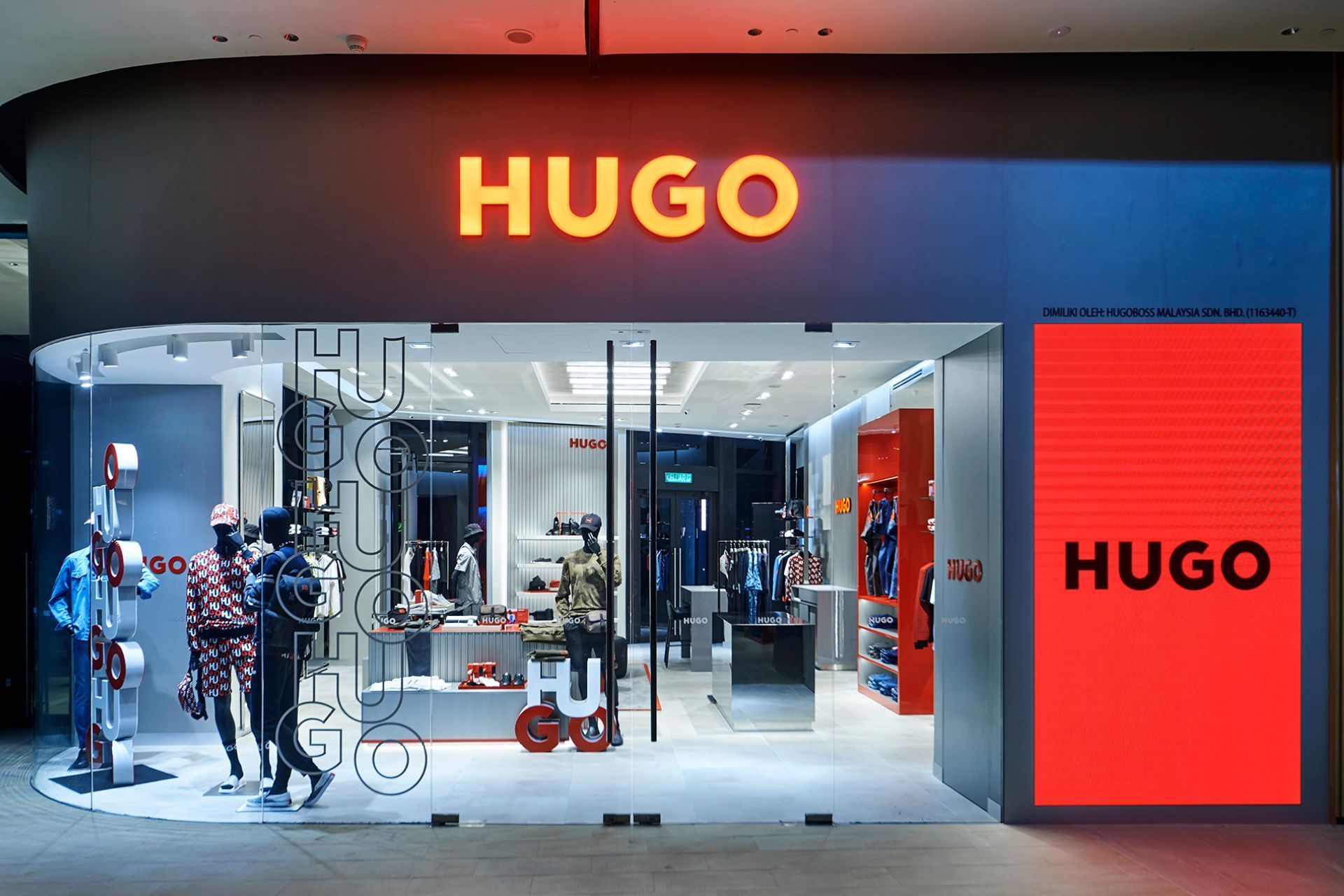The First HUGO Store Has Opened Its Doors In Malaysia