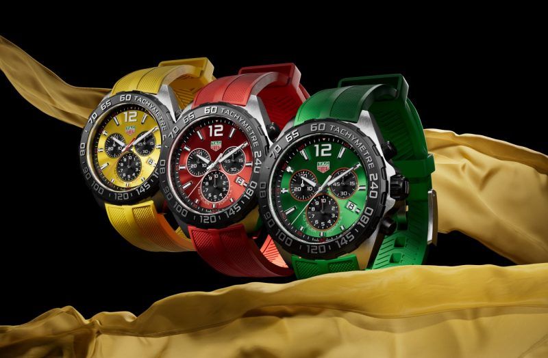 Colour Your World With TAG Heuer Formula 1 Chronographs