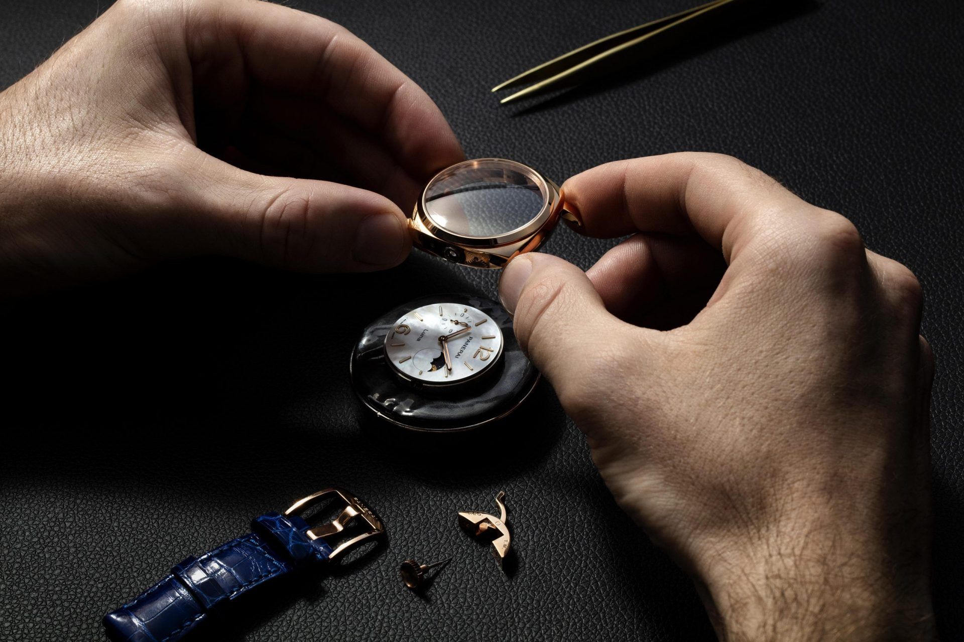 Panerai's Luminor Due Collection Debuts A Whimsical Moon Phase