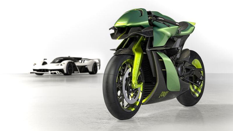 Aston Martin Enters Motorcycle Arena With AMB 001 Pro Track Superbike