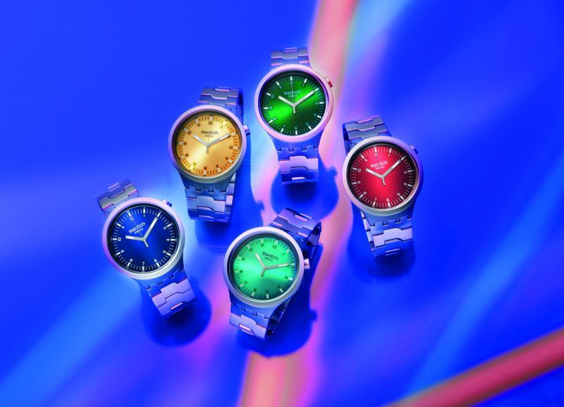 Swatch Introduces Big Bold Irony, Bringing Together Bioceramic & Steel