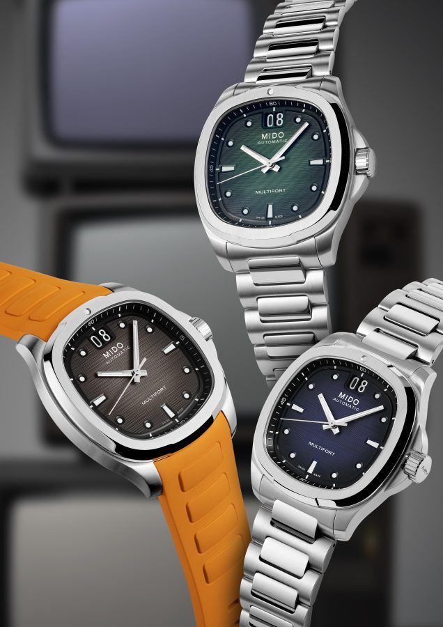 Mido Revives Iconic TV Shape Design with Latest TV Big Date Series