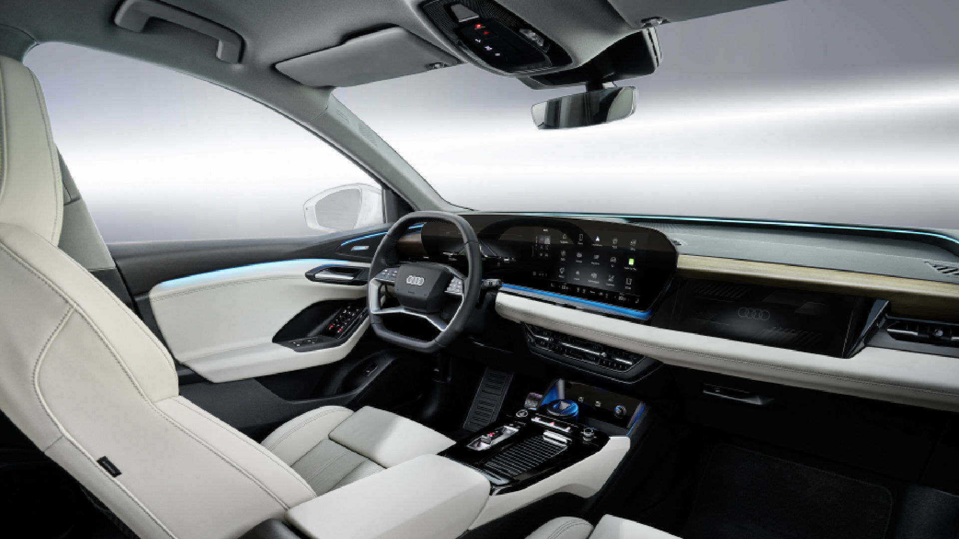 Audi Q6 E-Tron Debuts At 2023 IAA Munich With A Futuristic Cabin