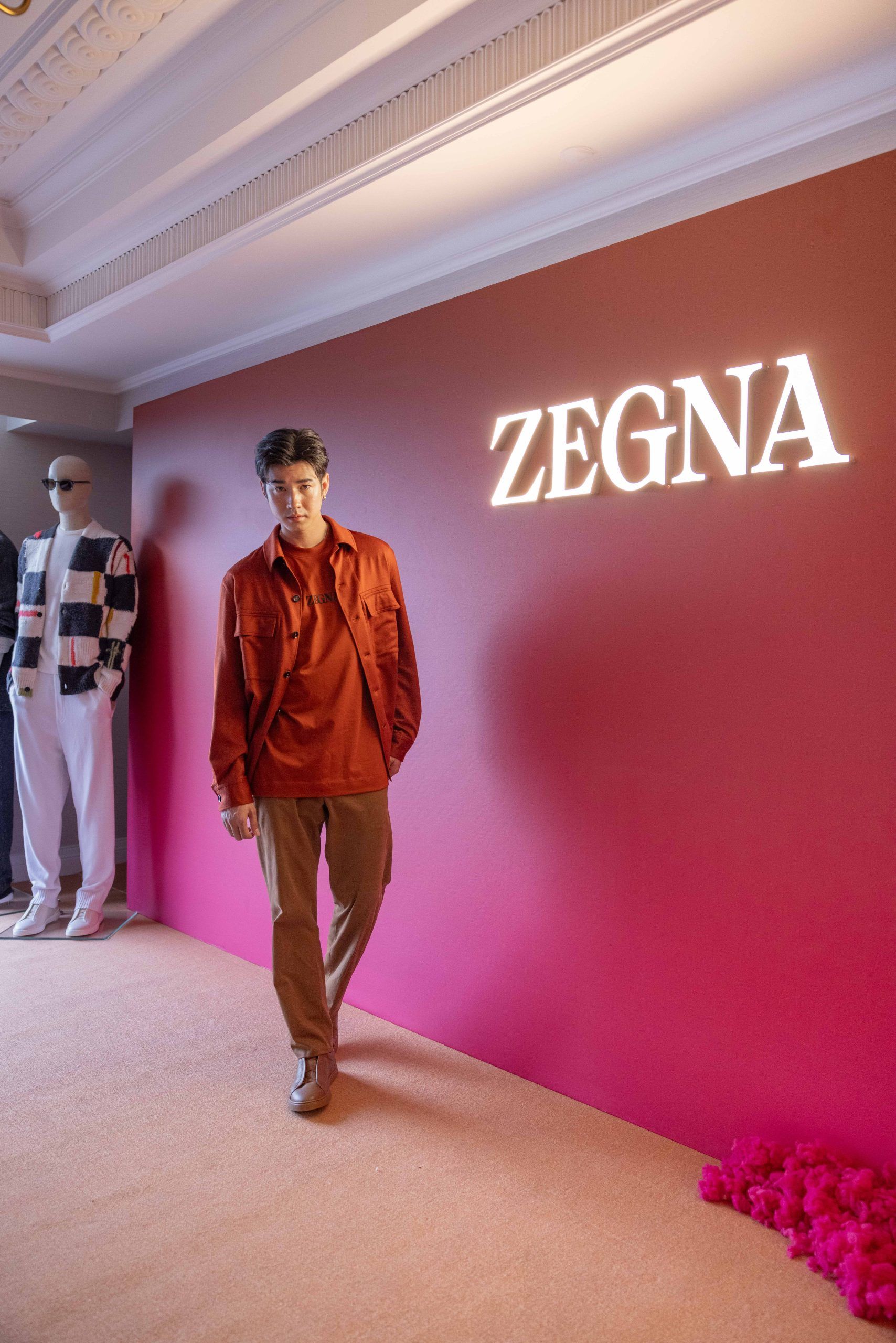 Zegna Celebrates the World of Cashmere at 2023 Singapore Grand Prix