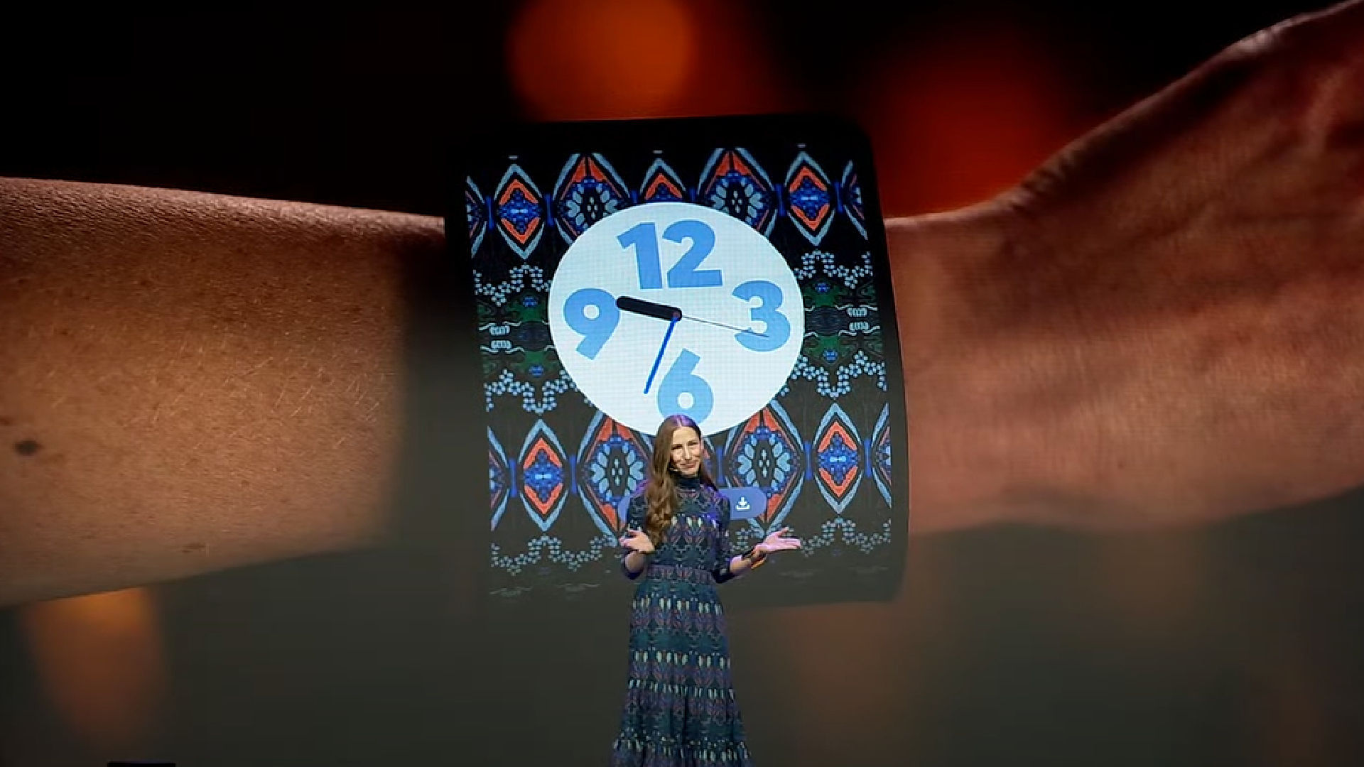 Motorola's Adaptive Display Bends A Smartphone Around Your Wrist