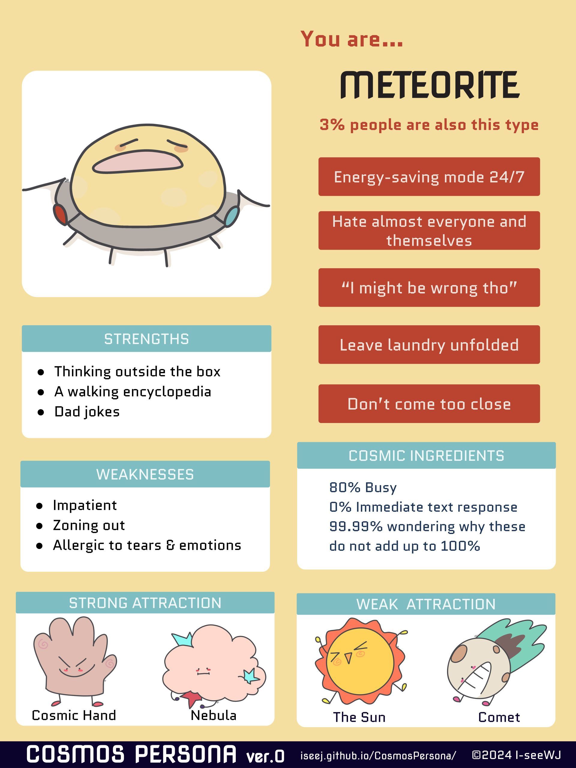 A Guide To Taking The Cosmos Persona Test Going Viral On Instagram