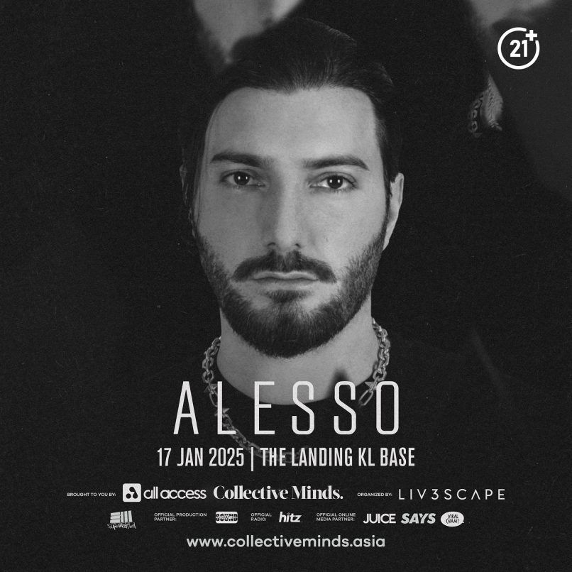 Alesso Concert To Take Place In Kuala Lumpur In 2025