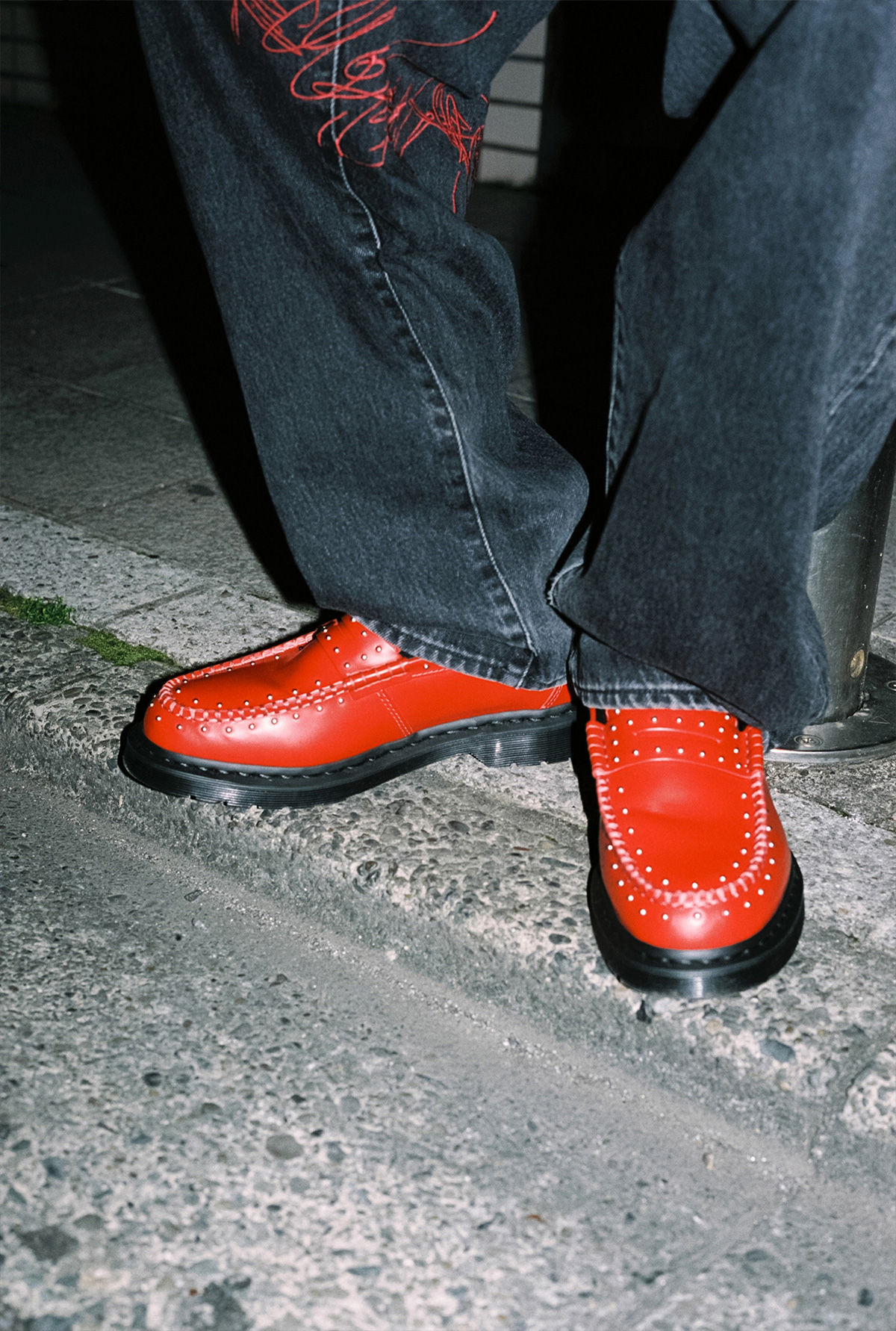 Dr. Martens Supreme Studded Penton Loafers | Augustman MY