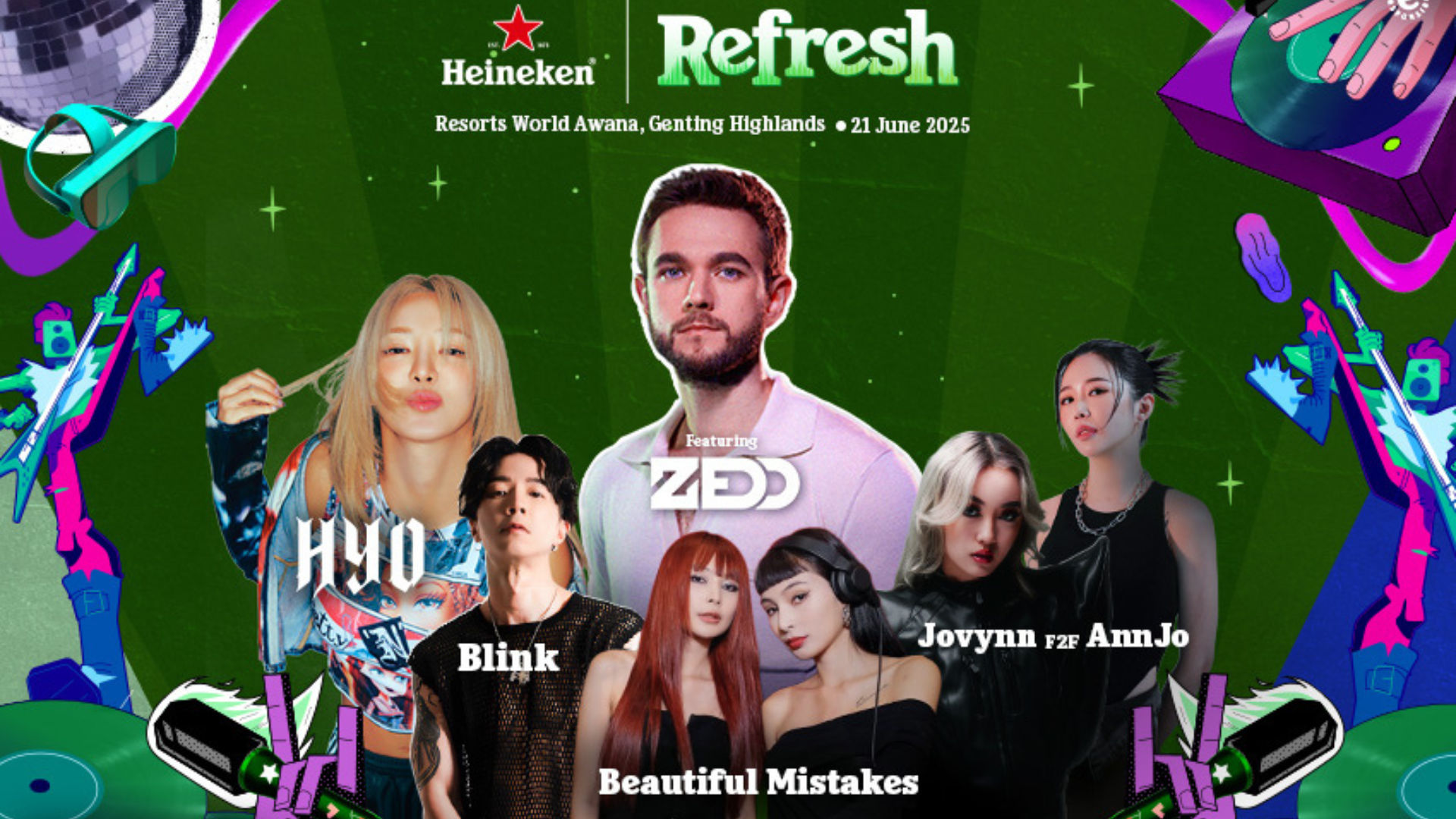 A Complete Guide To The Heineken Refresh 2025 Concert
