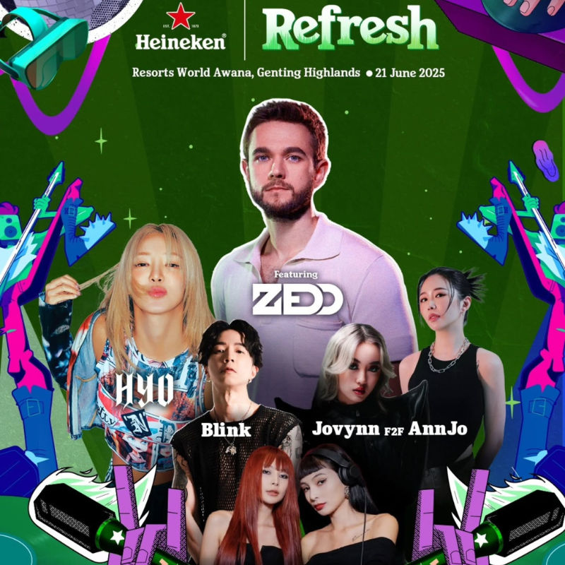 A Complete Guide To The Heineken Refresh 2025 Concert