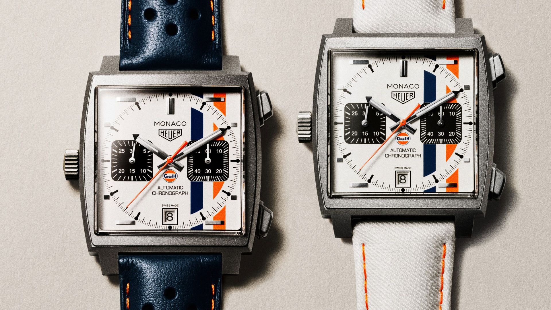 TAG Heuer And Gulf Oil Collaborate On This Racing Timepiece | AugustMan ...
