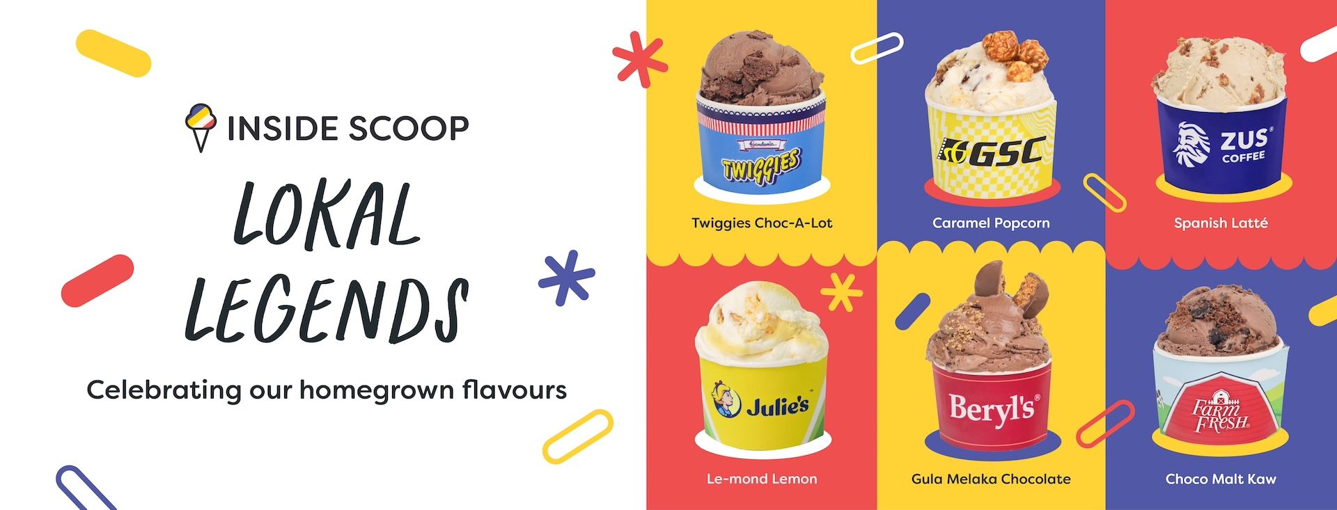 Inside Scoop Partners With Homegrown Brands For Lokal Legends