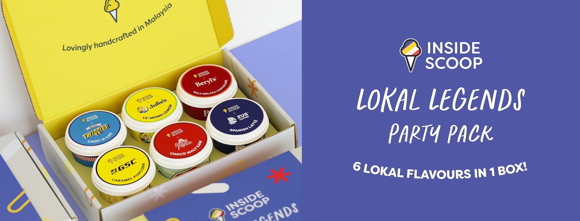 Inside Scoop Partners With Homegrown Brands For Lokal Legends