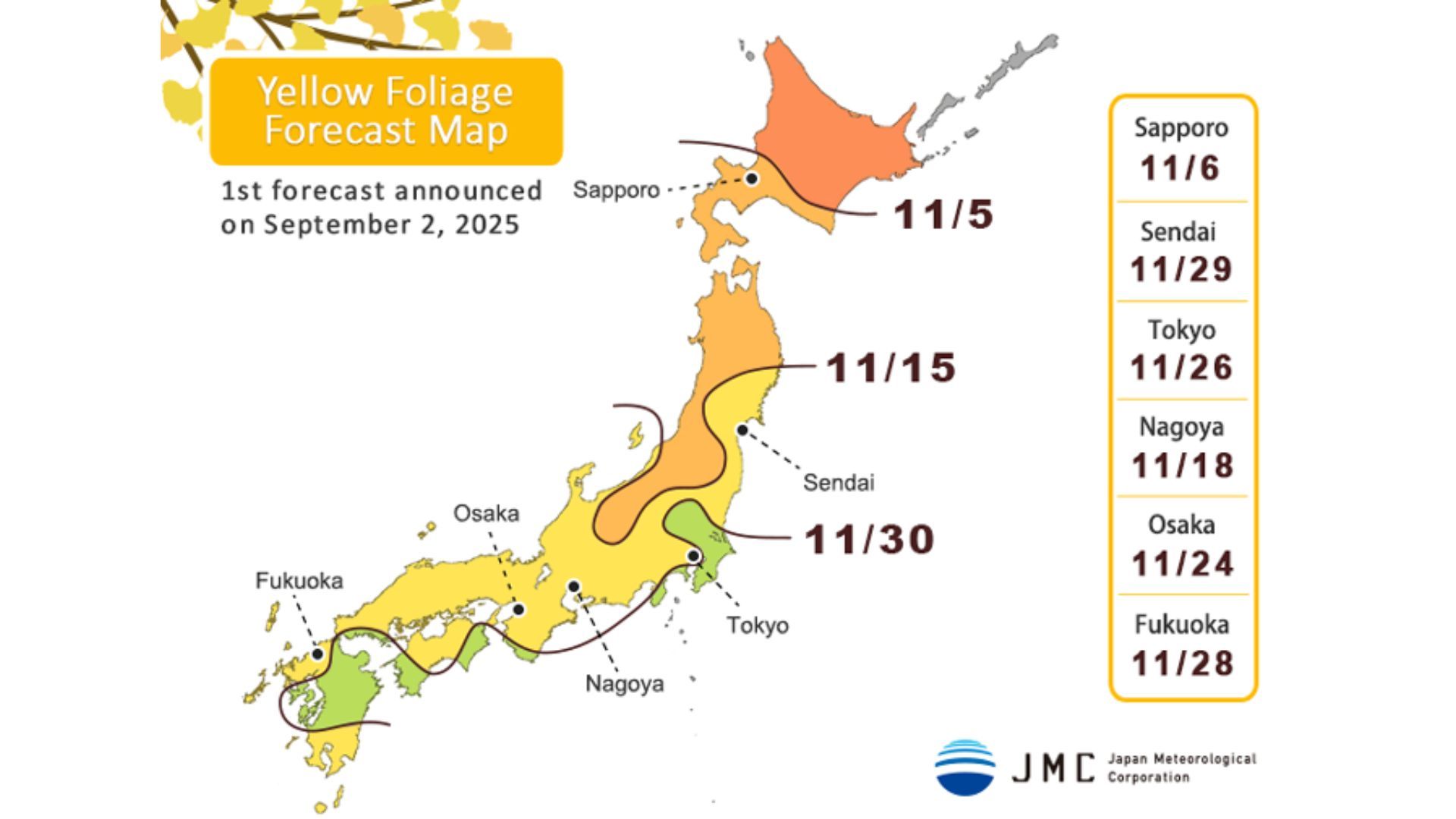 Guide To The Autumn Foliage In Japan In 2025 | Augustman MY