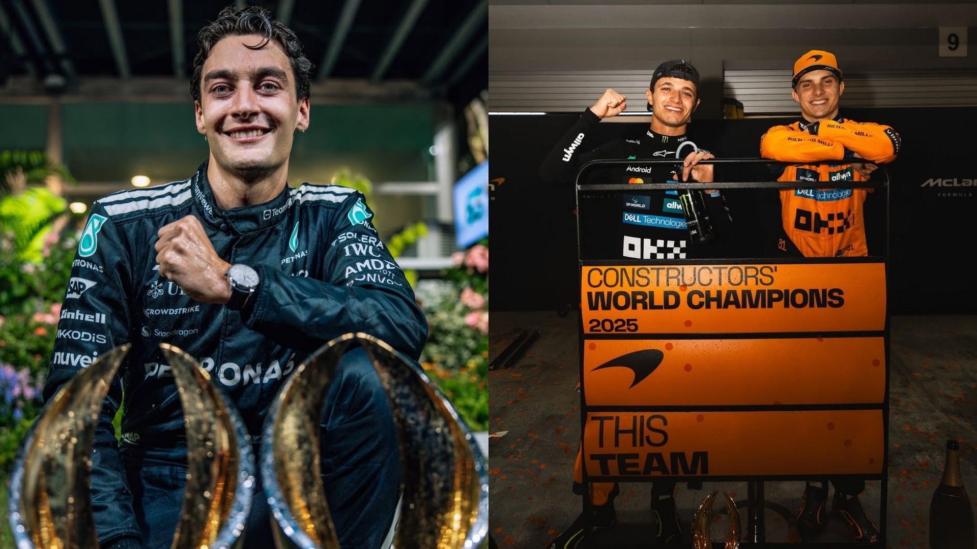 2025 Singapore Grand Prix: George Russell and McLaren win big