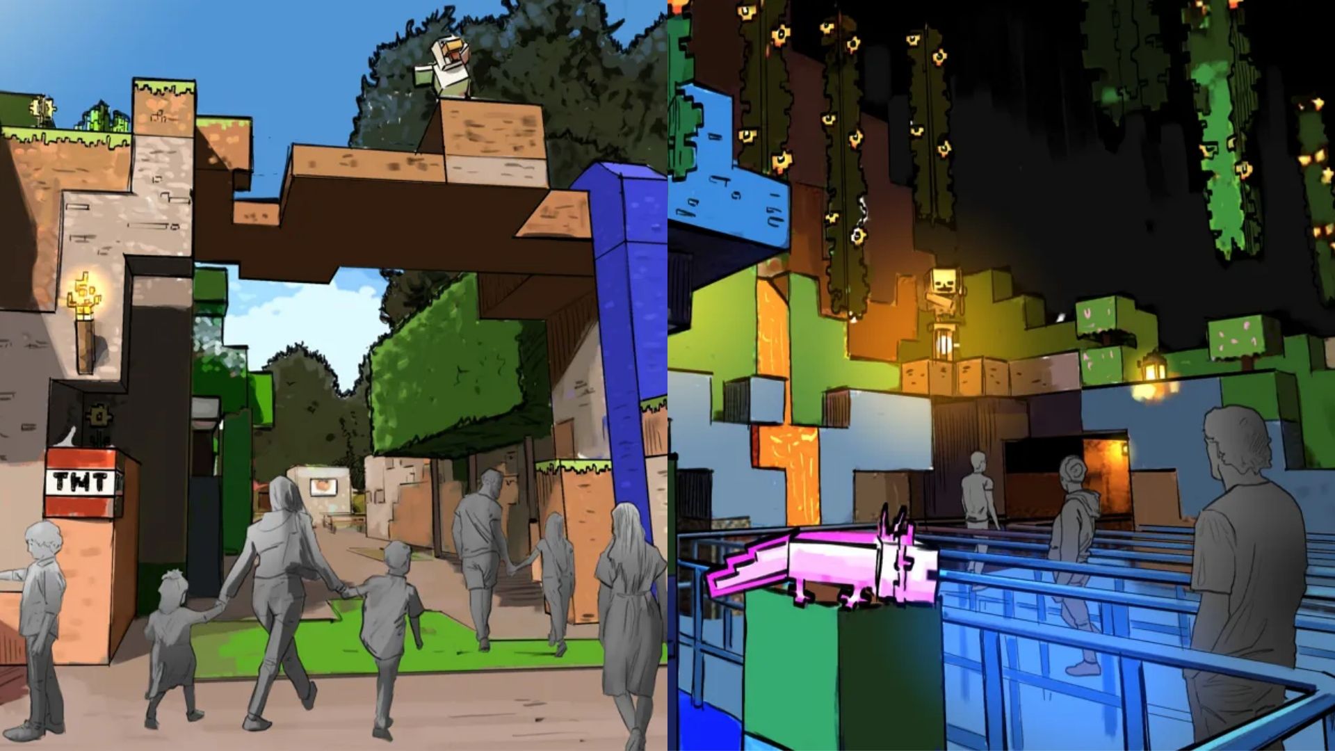 Minecraft World theme park to open in 2027 | Augustman Malaysia