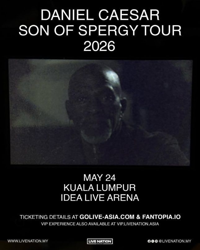 All About The Daniel Caesar Concert In KL In May 2026