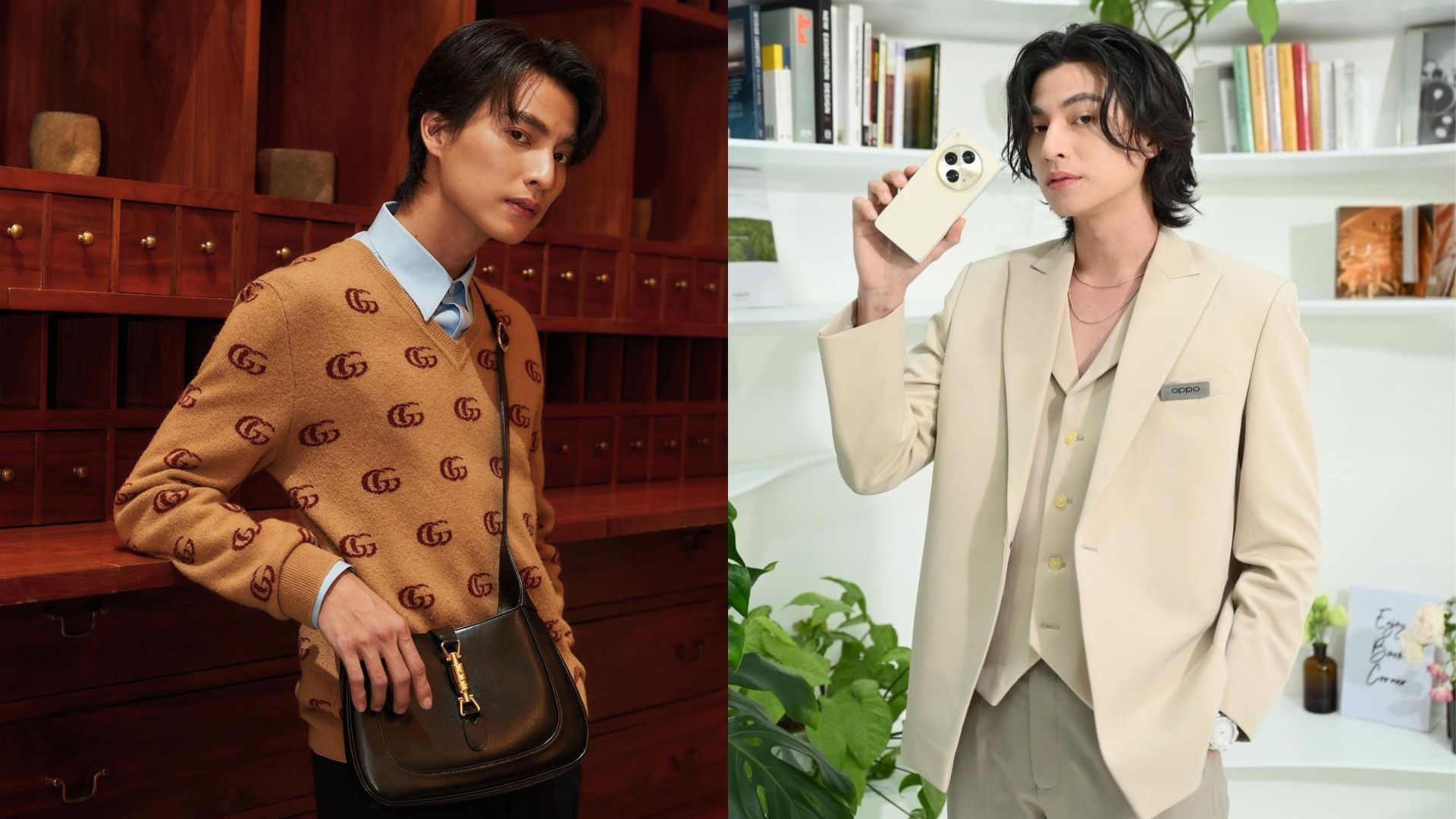 Decoding The Style Of Gulf Kanawut, Gucci's Latest Thai Ambassador