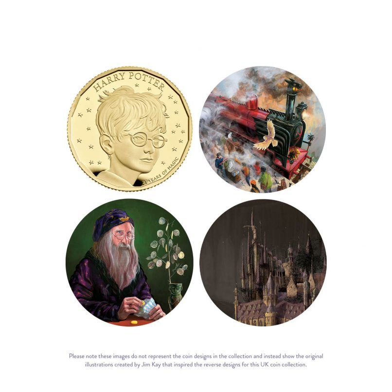Harry Potter Coins Introduced By Royal Mint For 25th Anniversary