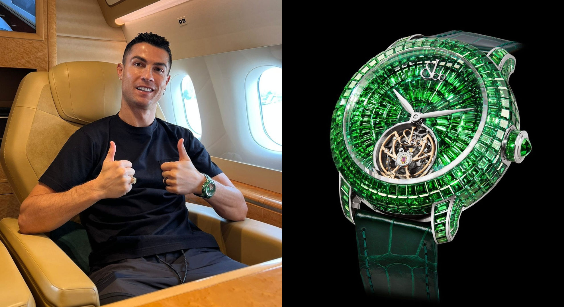 Ronaldo Sports New Jacob And Co Timepiece Worth INR 6 28 Crore