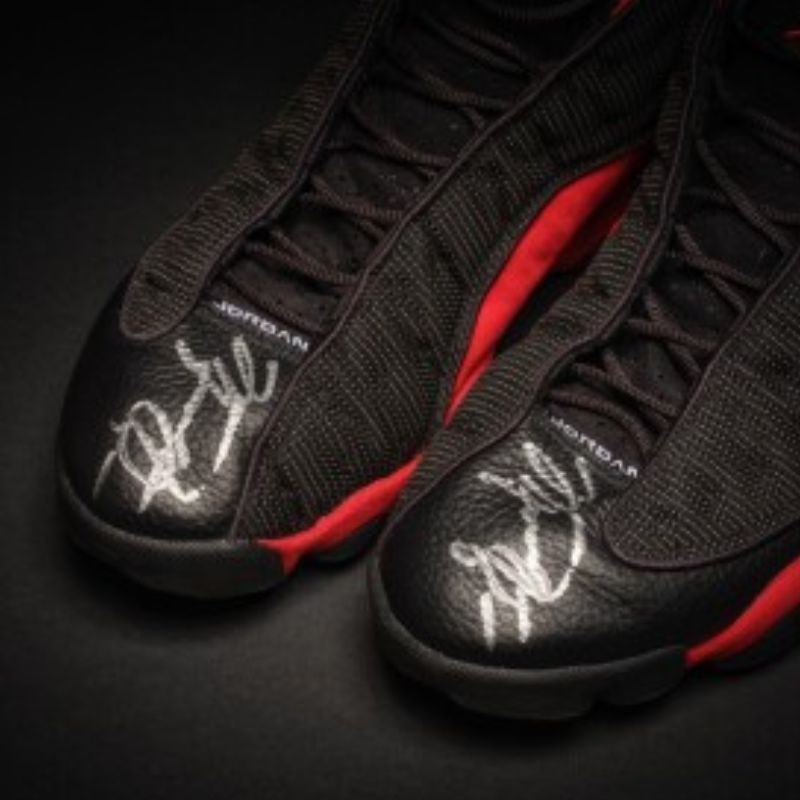Michael Jordan's Iconic 1998 NBA Final Sneakers To Be Auctioned