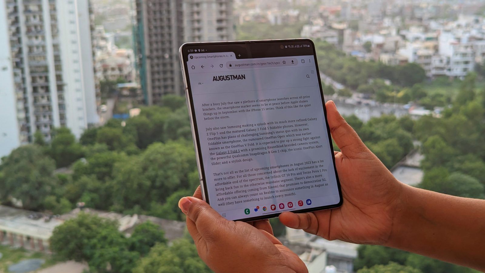 Samsung Galaxy Z Fold 5 Review: Folding Up The Competition
