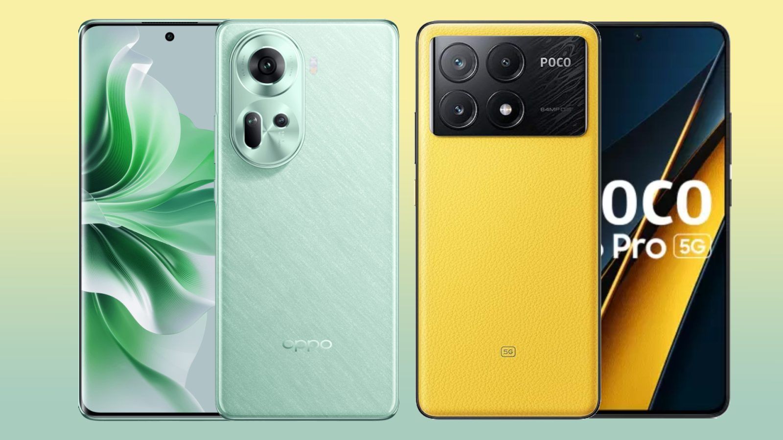 Oppo Reno 11 vs Poco X6 Pro: Which Mid-Range Phone Is Better?