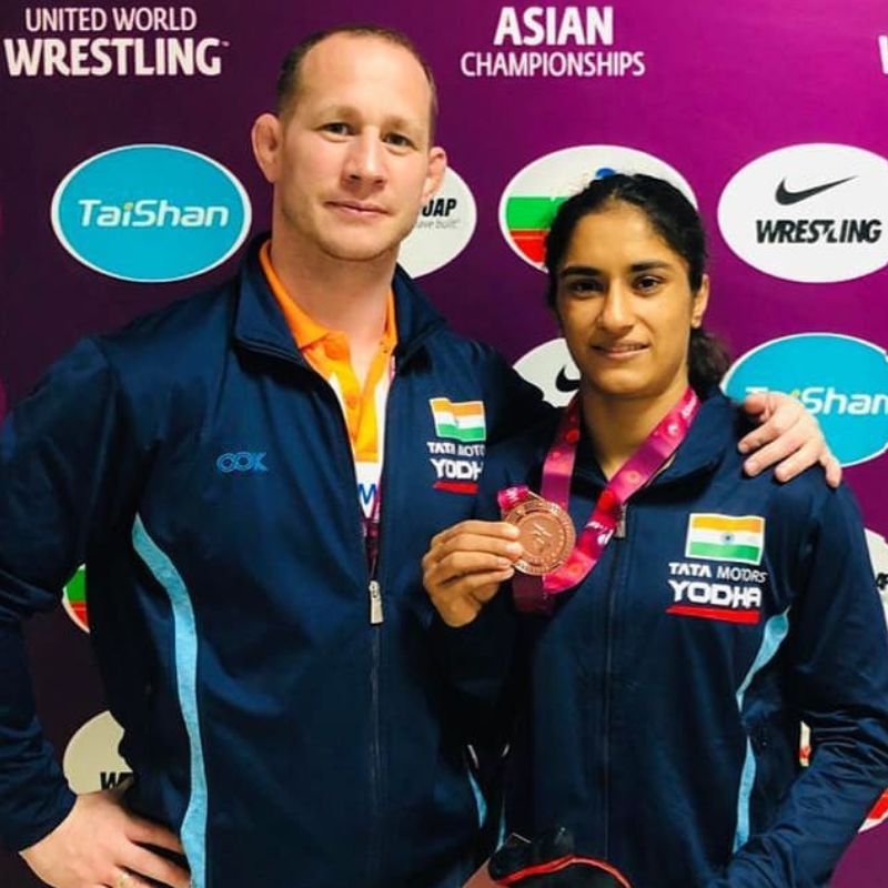 All You Need To Know About Vinesh Phogat's Coach Woller Akos